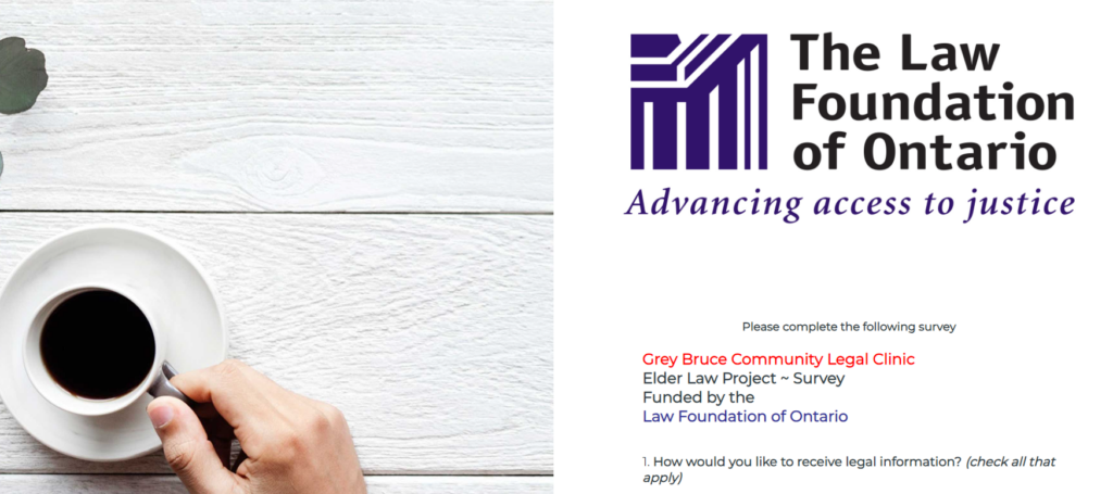 Elder Law Project - Grey Bruce Community Legal Clinic